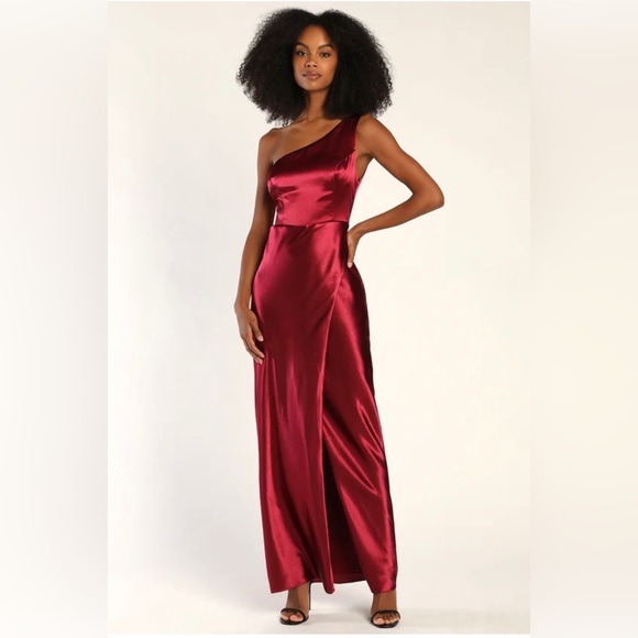 Lulus | Dresses | Nwt One Strap Formal Gown | Poshmark